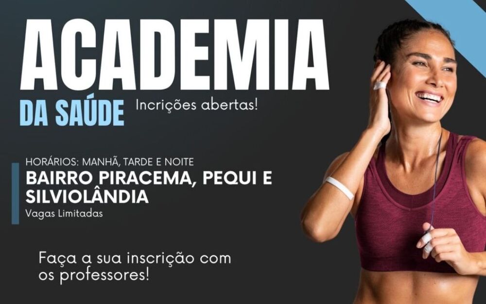 Prefeitura de Coxim abre inscrições para a Academia da Saúde - Diário X