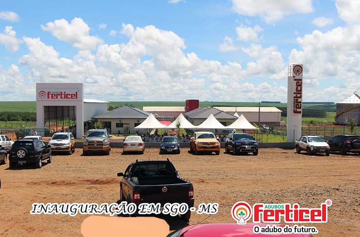 Ferticel inaugura indústria de fertilizantes em São Gabriel do Oeste ...